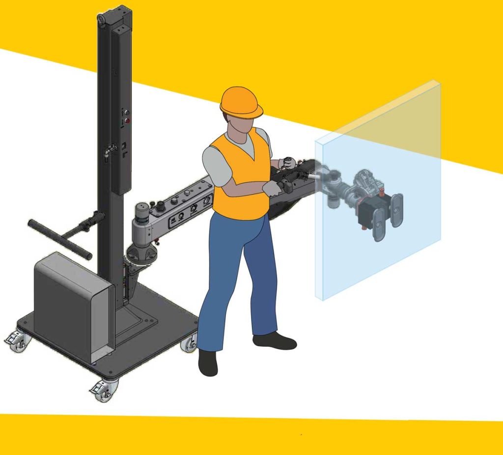 Trolley with Column - 3arm America