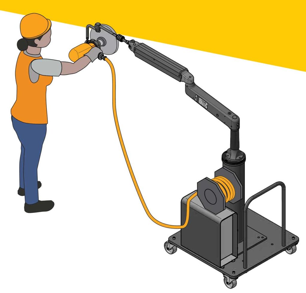 Trolley with Column - 3arm America